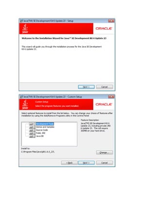 Instalasi java | DOCX