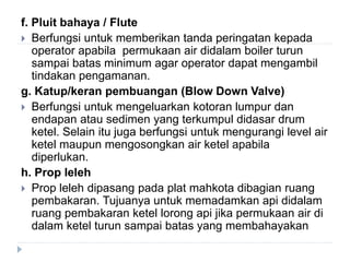 Instalasi ketel uap ( steam boiler ) | PPTX