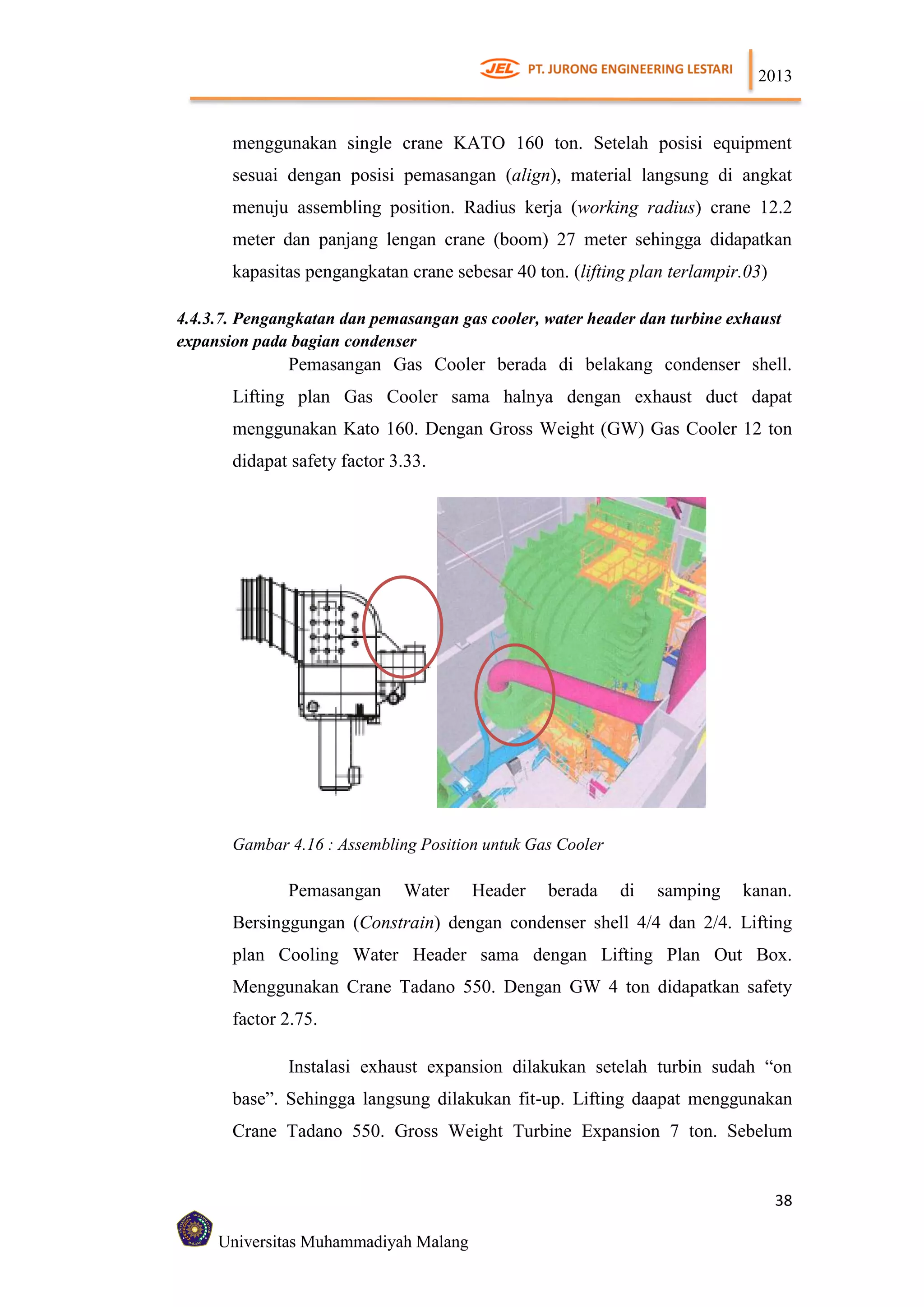 Instalasi kondensor pltp 55 mw | PDF