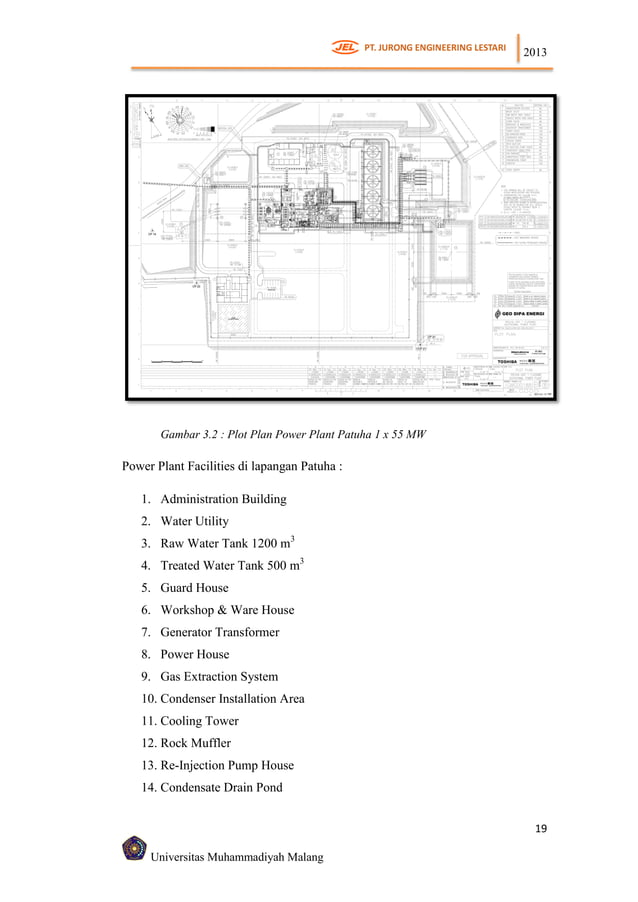 Instalasi kondensor pltp 55 mw | PDF