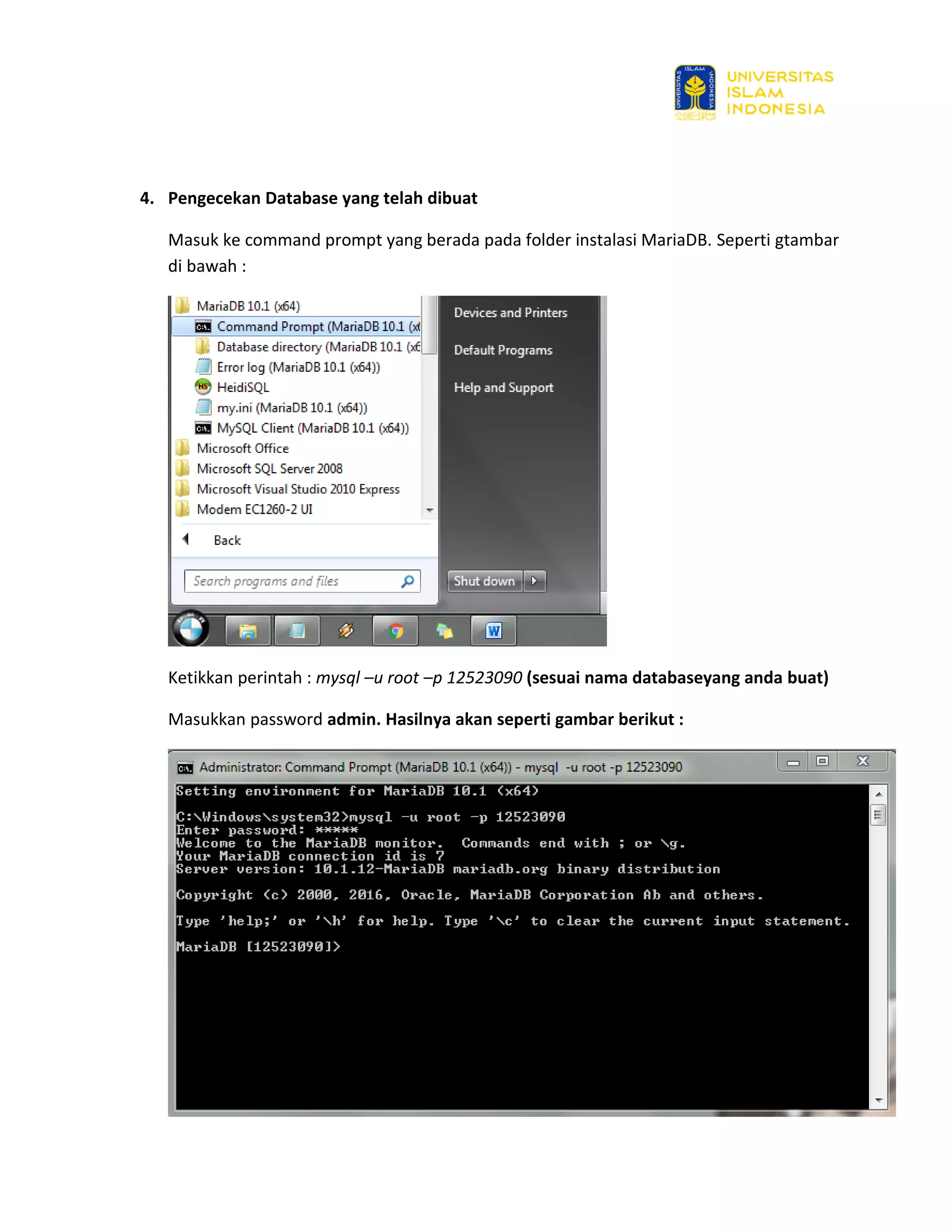 Instalasi & Konfigurasi MariaDB | PDF