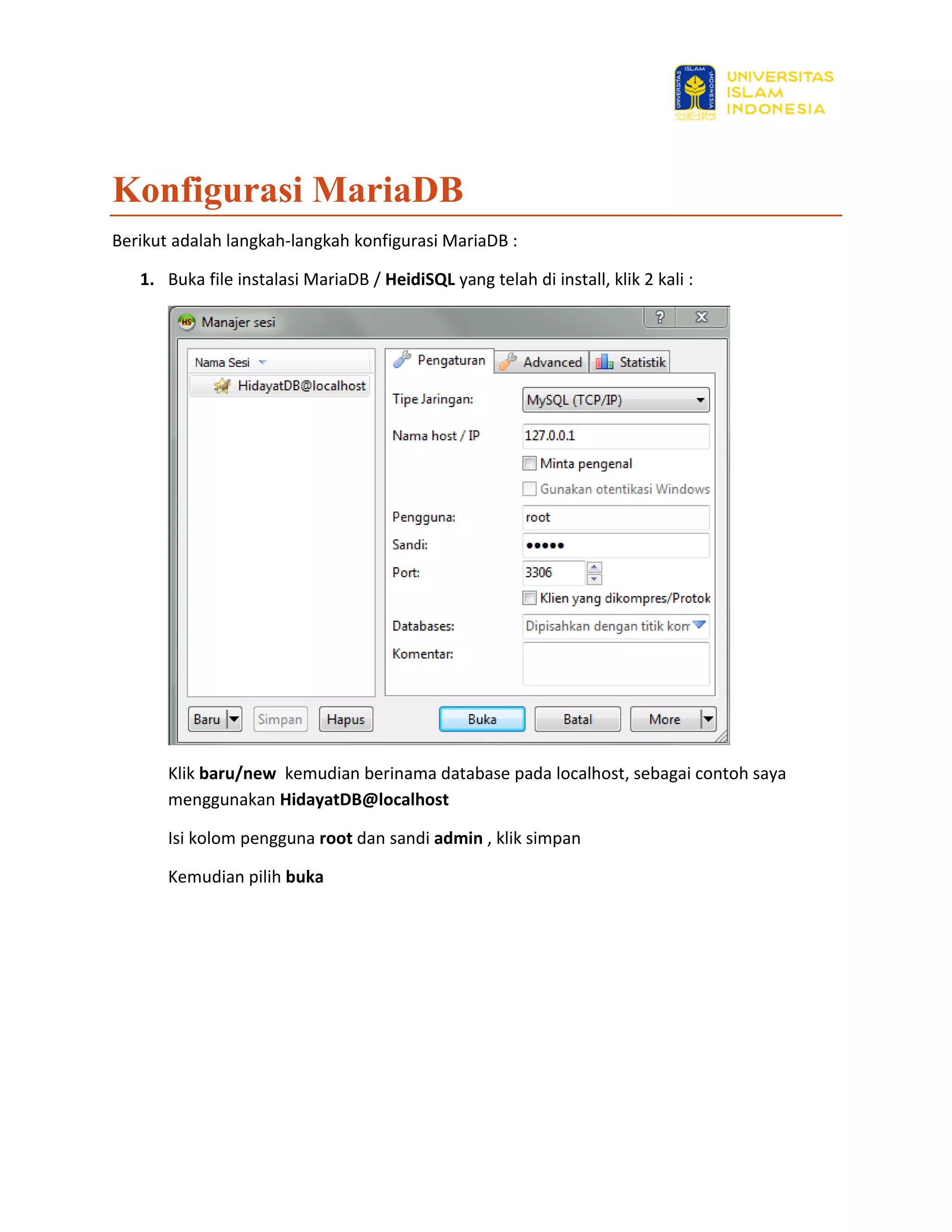Instalasi & Konfigurasi MariaDB | PDF