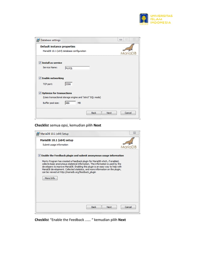 Instalasi & Konfigurasi MariaDB | PDF
