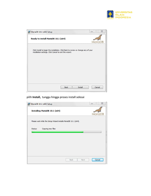 Instalasi & Konfigurasi MariaDB | PDF