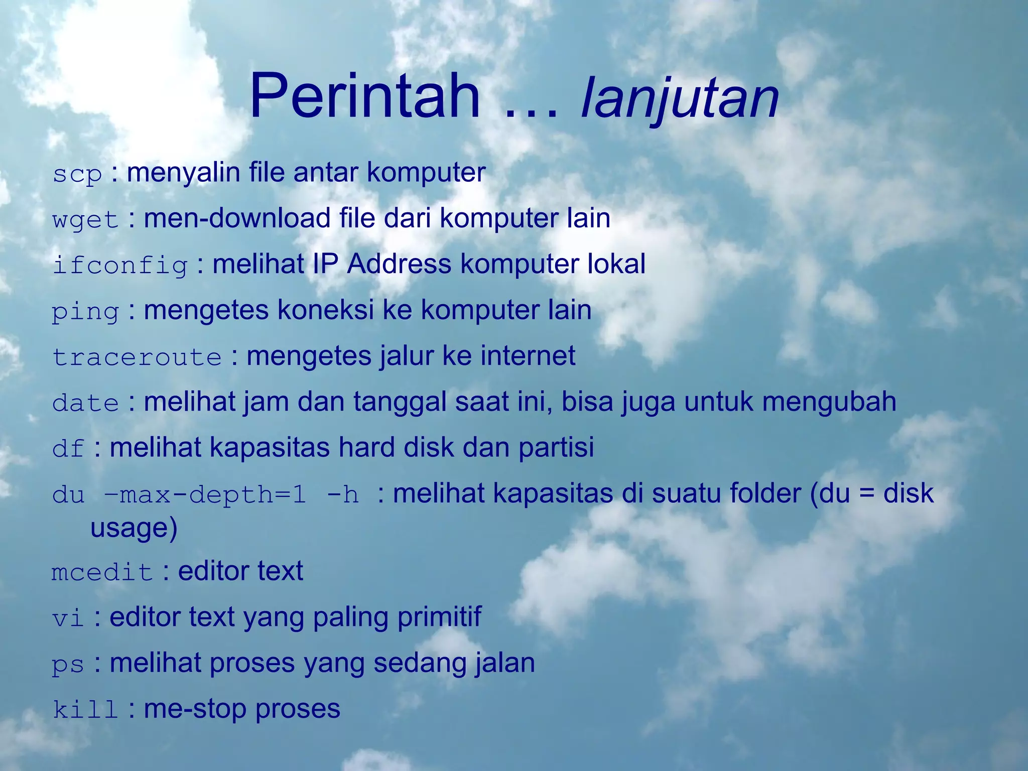 Instalasi Linux | ODP