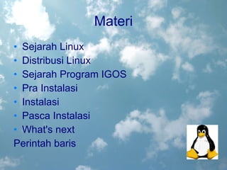 Instalasi Linux | ODP