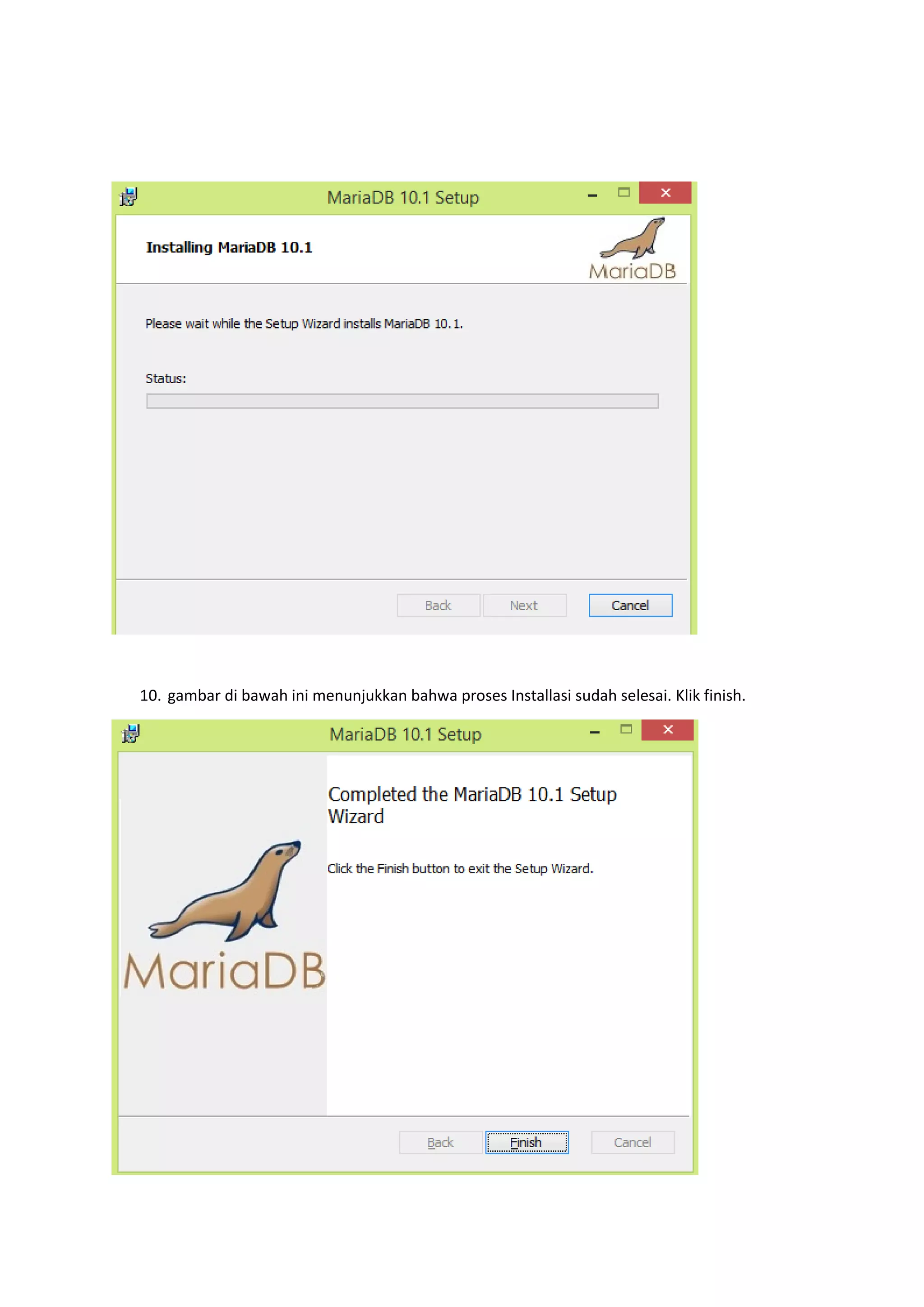 Instalasi mariadb | PDF