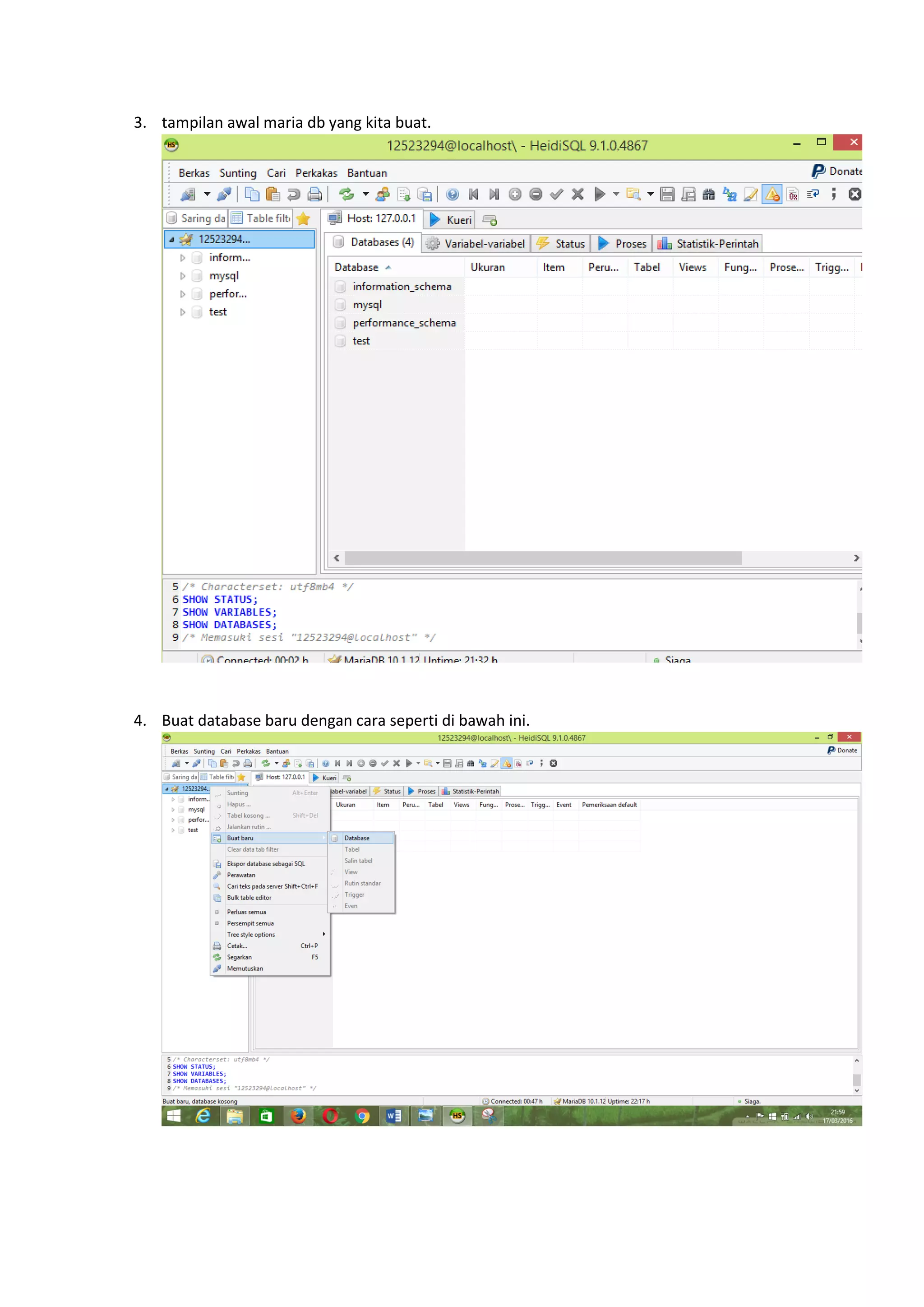 Instalasi mariadb | PDF