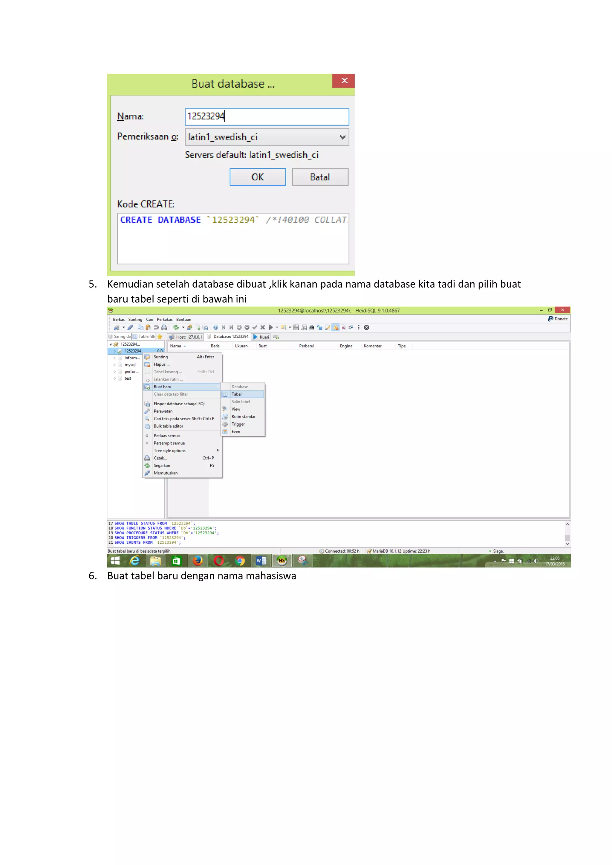 Instalasi mariadb | PDF