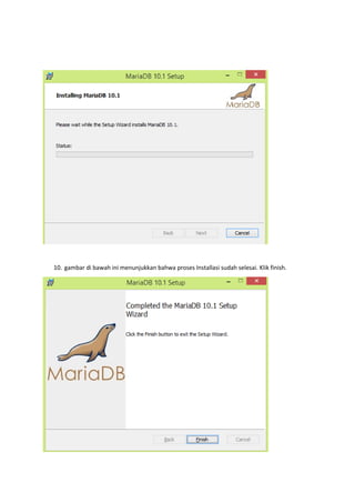 Instalasi mariadb | PDF
