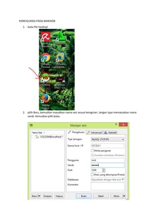 Instalasi mariadb | PDF