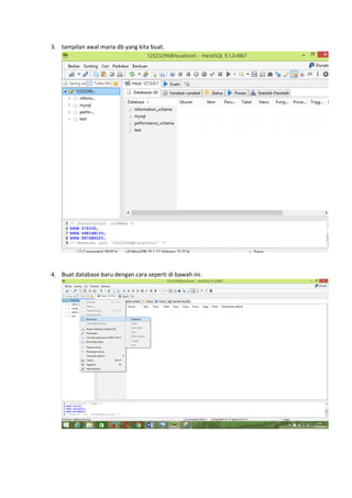 Instalasi mariadb | PDF