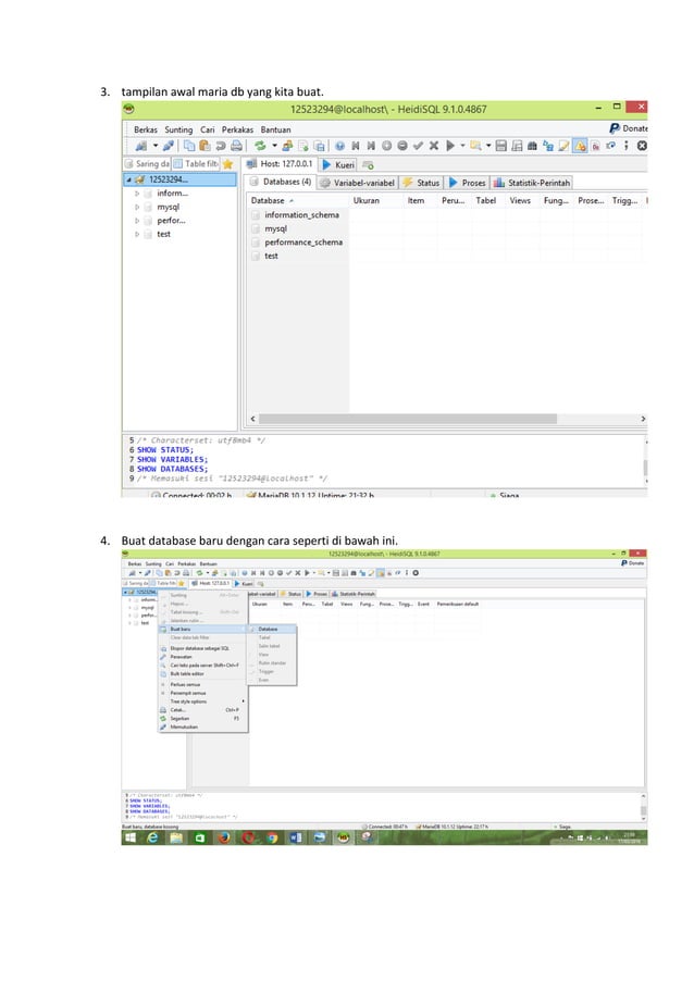 Instalasi mariadb | PDF
