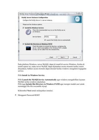 Instalasi MySQL | PDF