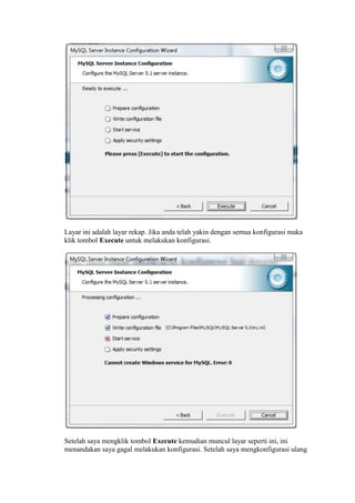 Instalasi MySQL | PDF