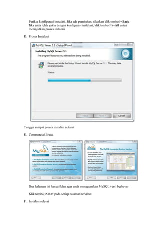 Instalasi MySQL | PDF