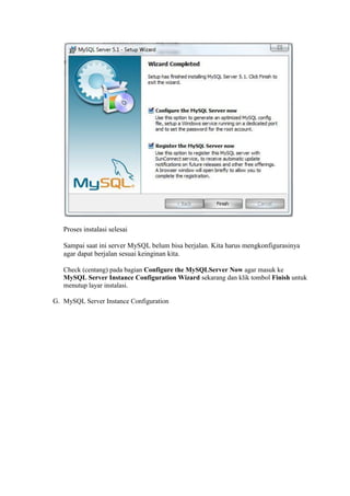 Instalasi MySQL | PDF