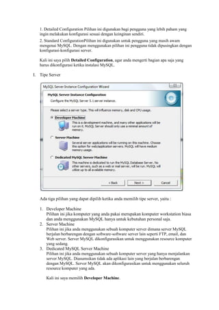 Instalasi MySQL | PDF