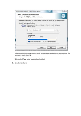 Instalasi MySQL | PDF
