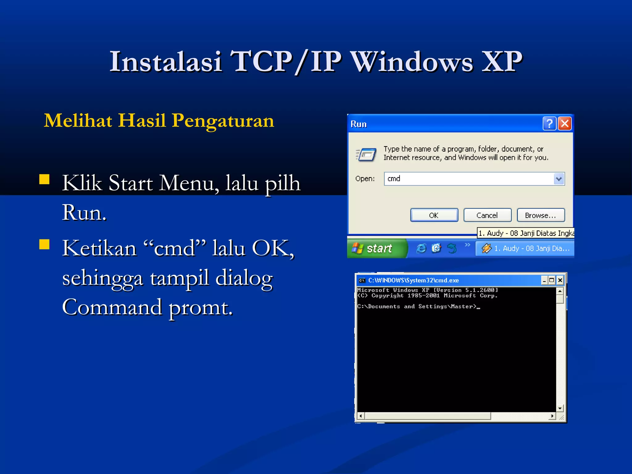 Instalasi Jaringan Komputer Rumah | PPS