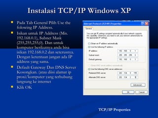 Instalasi Jaringan Komputer Rumah | PPS