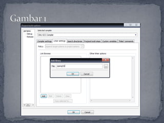 Instalasi OpenGL – GLUT | PPT
