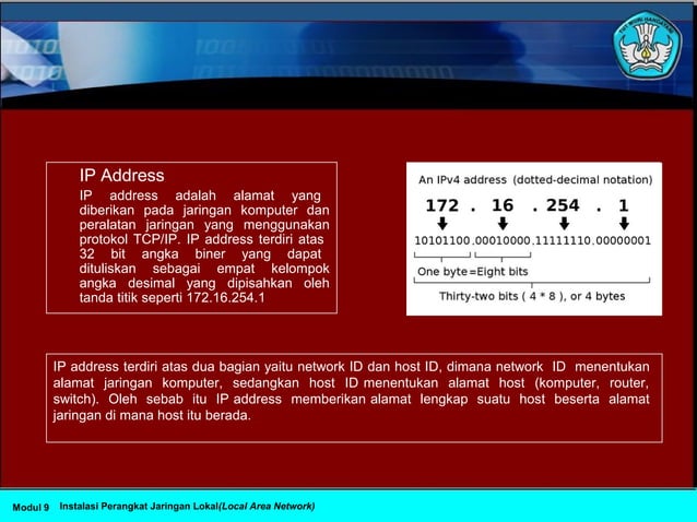 Instalasi perangkat jaringan lokal (local area network) | PPT
