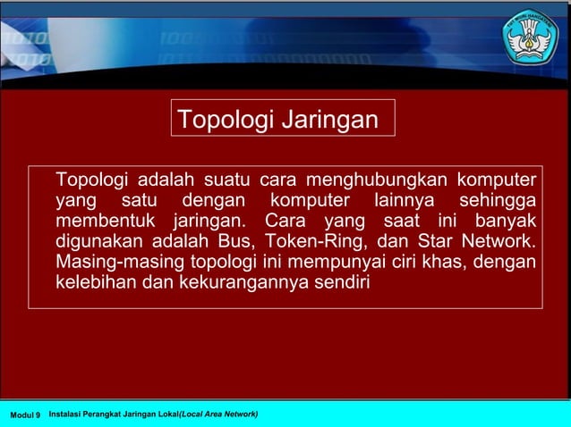 Instalasi perangkat jaringan lokal (local area network) | PPT