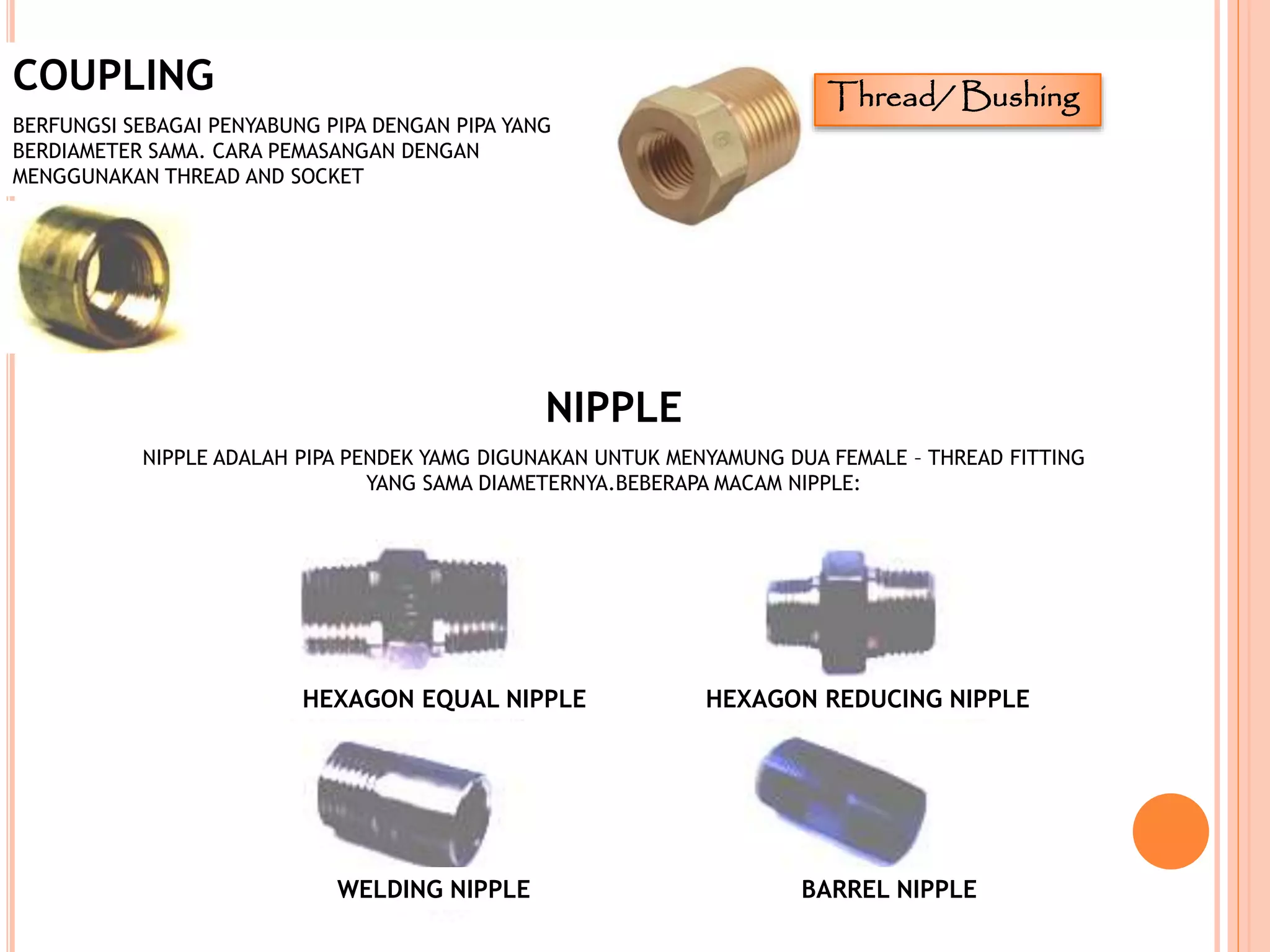 Instalasi perpipaan | PPTX