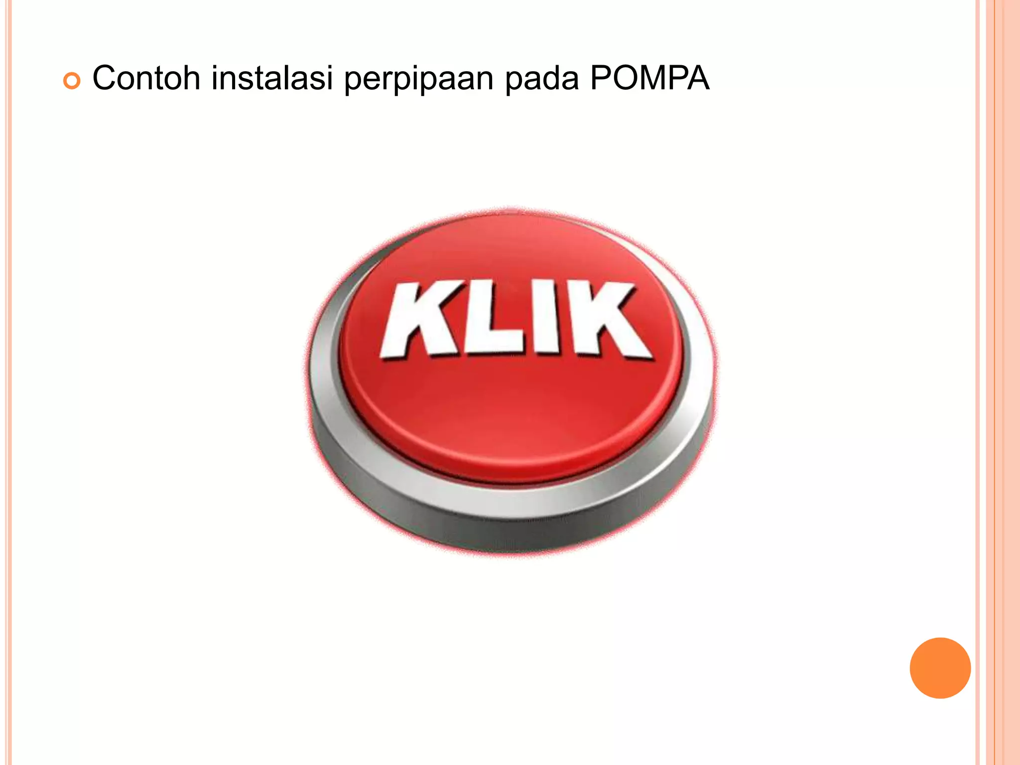 Instalasi perpipaan | PPTX