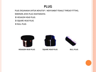 Instalasi perpipaan | PPTX