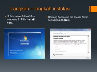 INSTALASI SISTEM OPERASI Windows 7.pptx