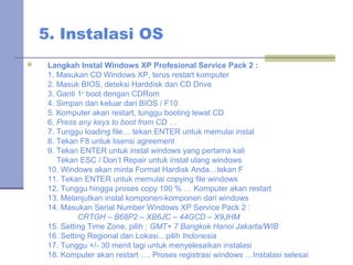 Instalasi software | PPT