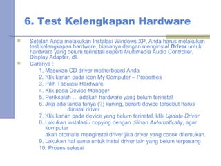 Instalasi software | PPT
