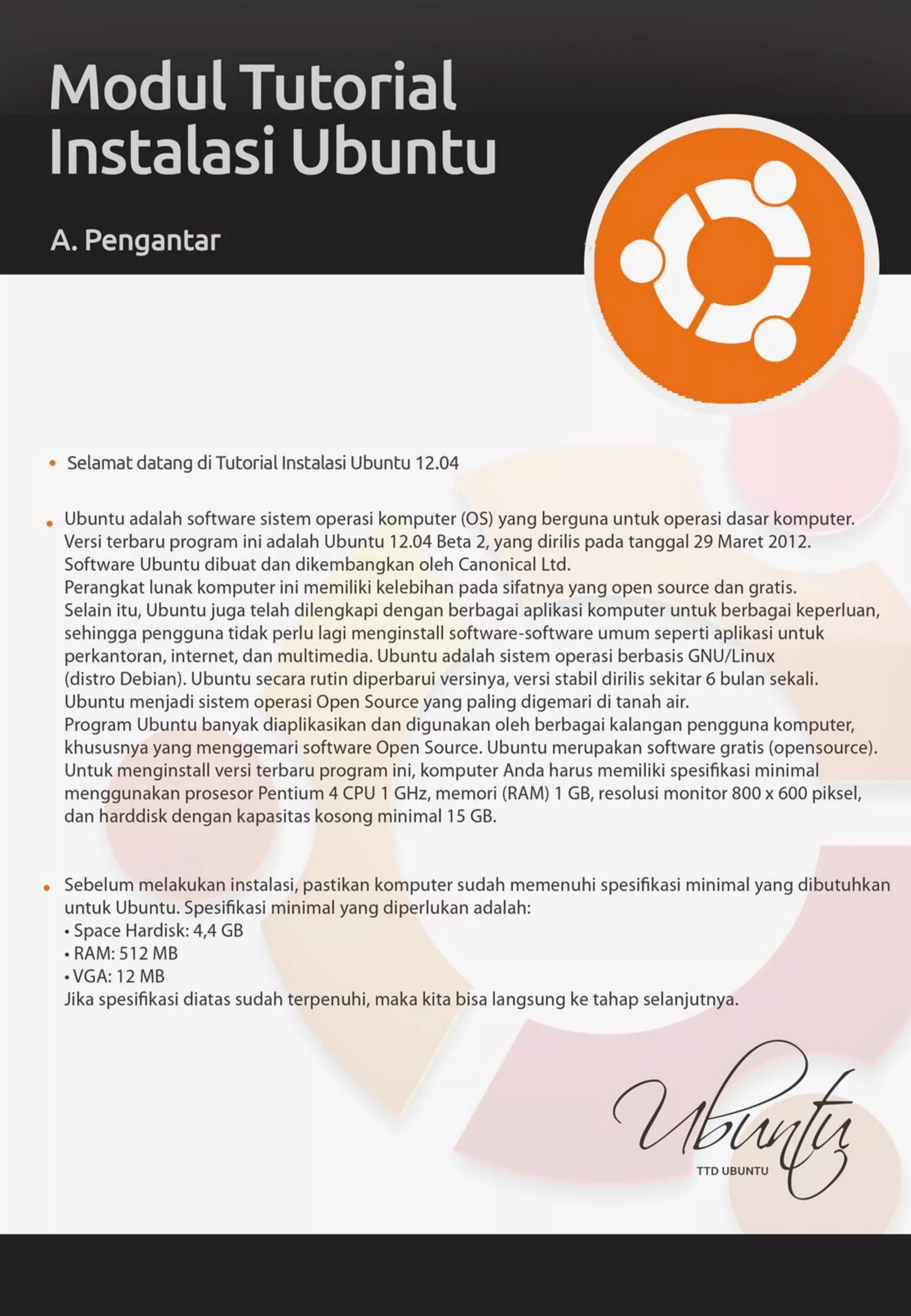 Instalasi ubuntu | PDF