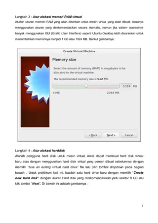 Instalasi ubuntu dekstop dan server | PDF