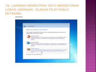 Cara Menginstal windows 7 di turbo pascal | PPTX