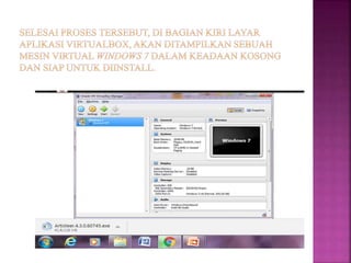 Cara Menginstal windows 7 di turbo pascal | PPTX