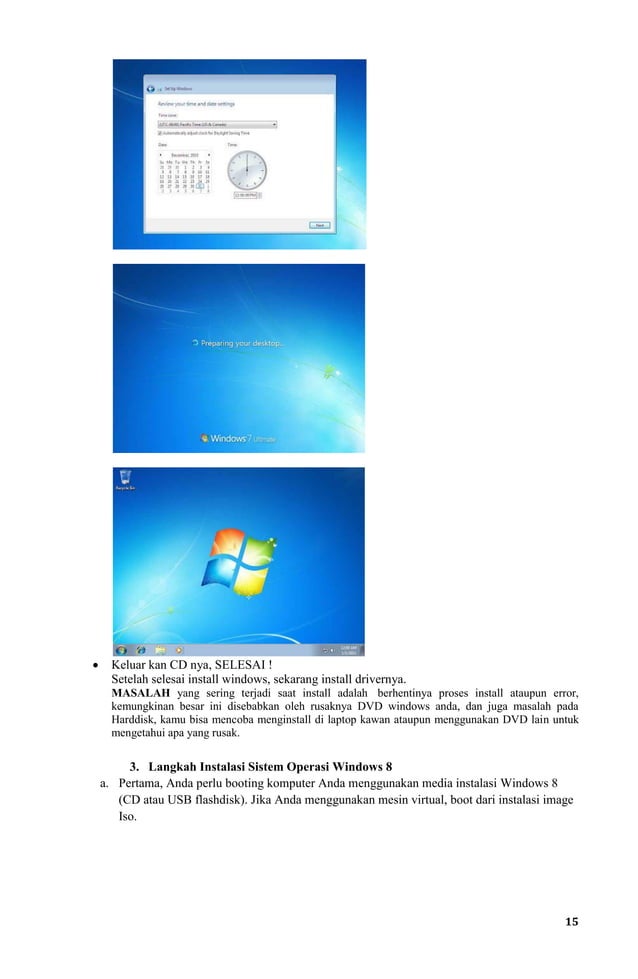 Instalasi windows 7 | PDF
