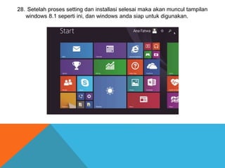Instalasi Windows 8 Pptx