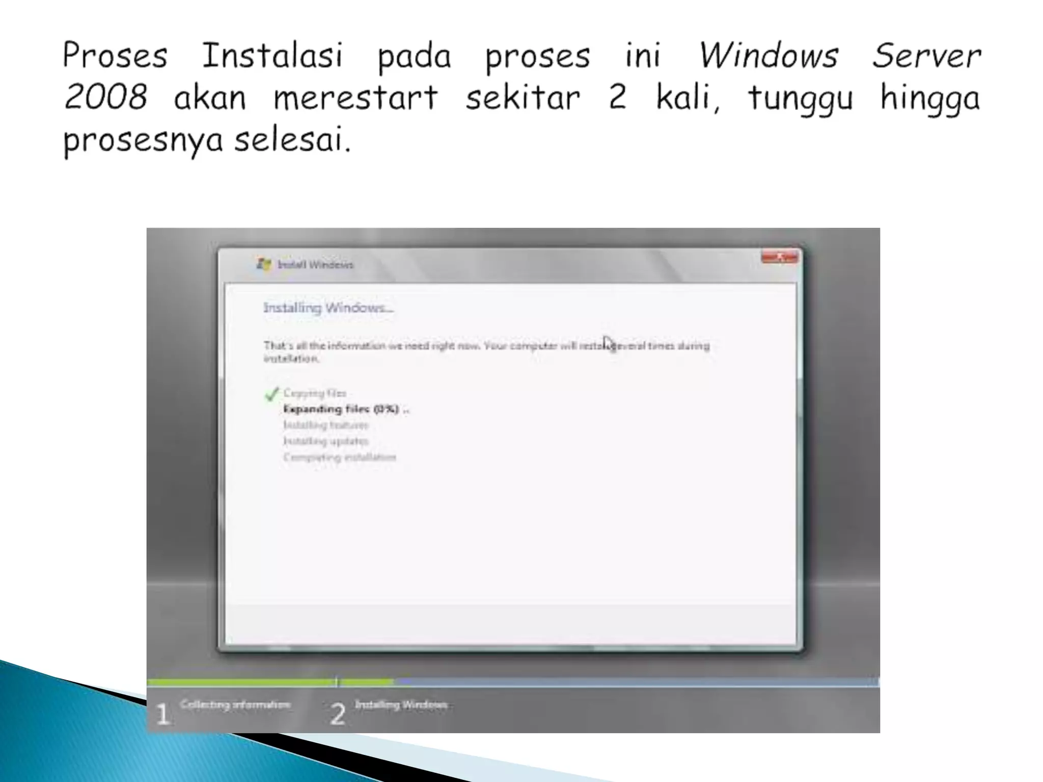 Instalasi windows server 2008 | PPTX