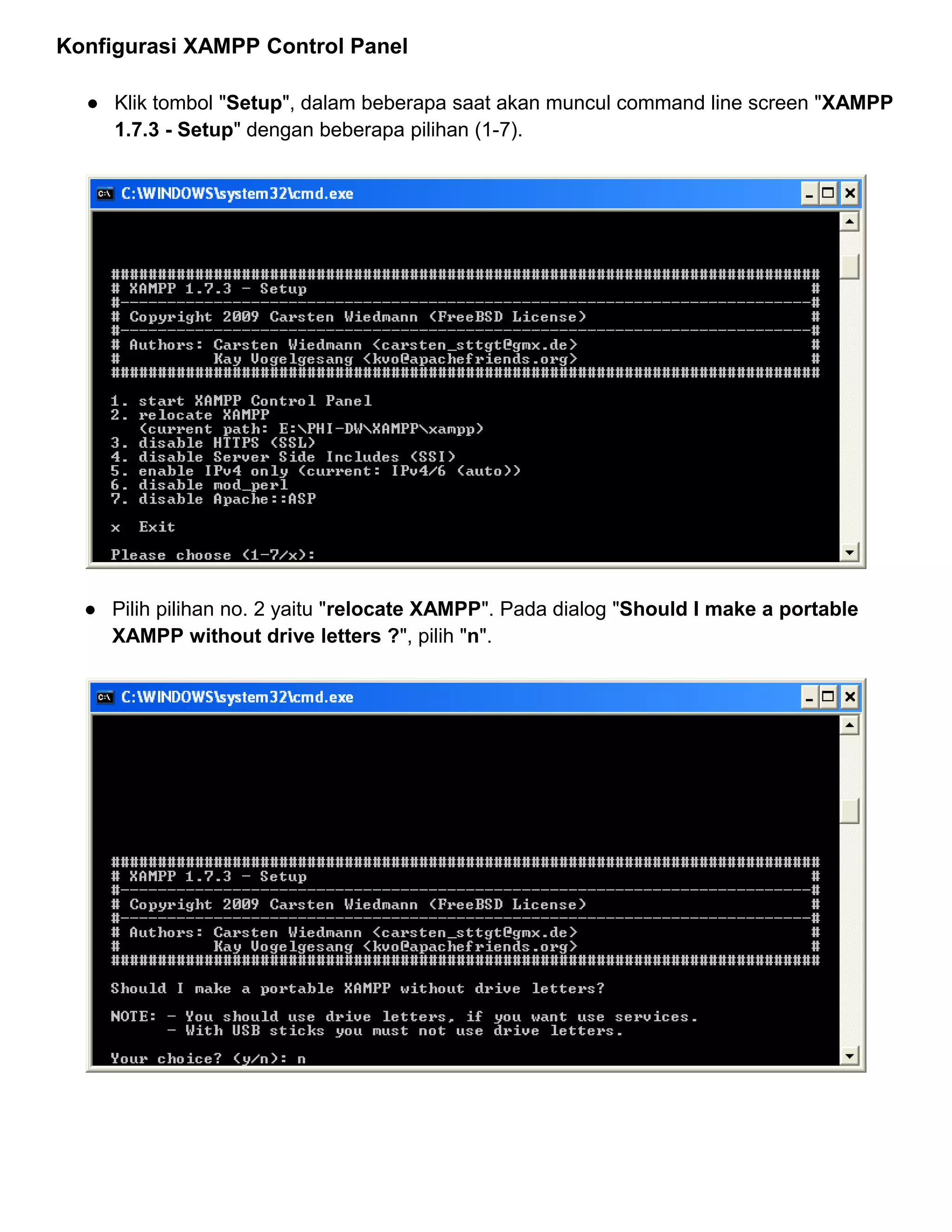 Instalasi xampp di_windows | PDF