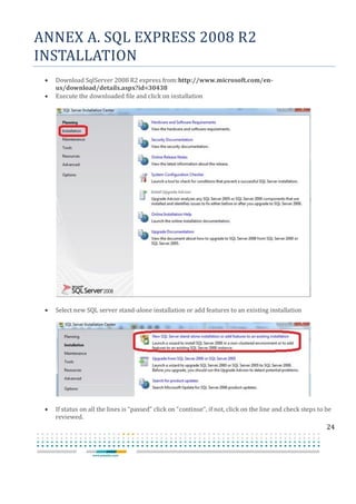 Instalation guide pressto net systemenglish | PDF