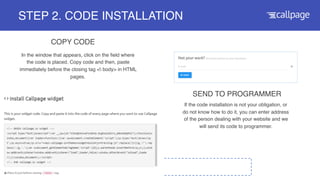 CallPage instalation tutorial | PPT