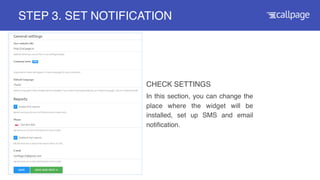 CallPage instalation tutorial | PPT
