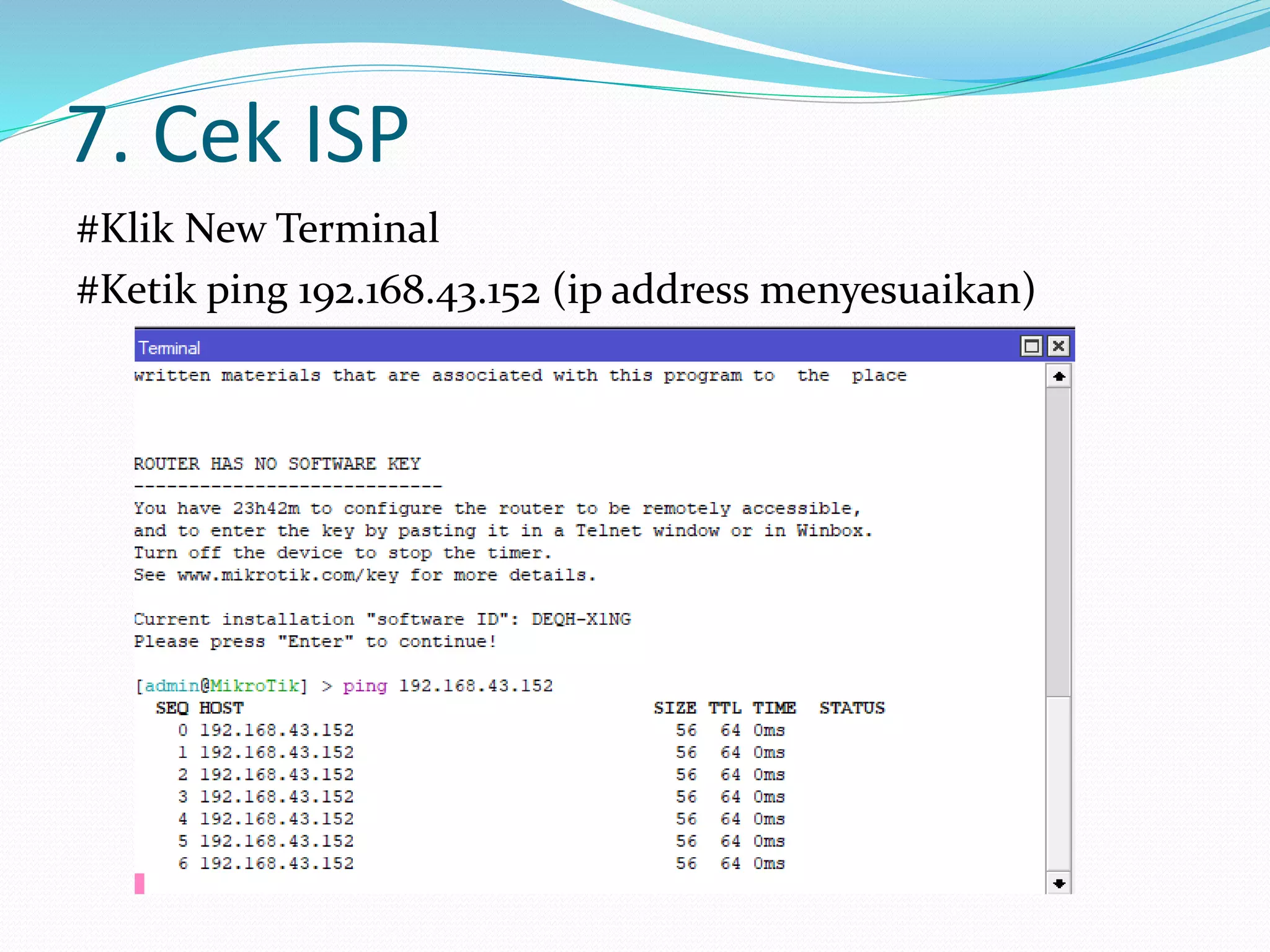 Instal dan Konfigurasi MikroTik via VirtualBox #1 | PPTX