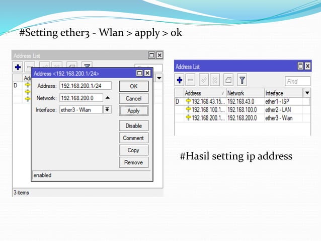 Instal dan Konfigurasi MikroTik via VirtualBox #1 | PPTX | Operating ...