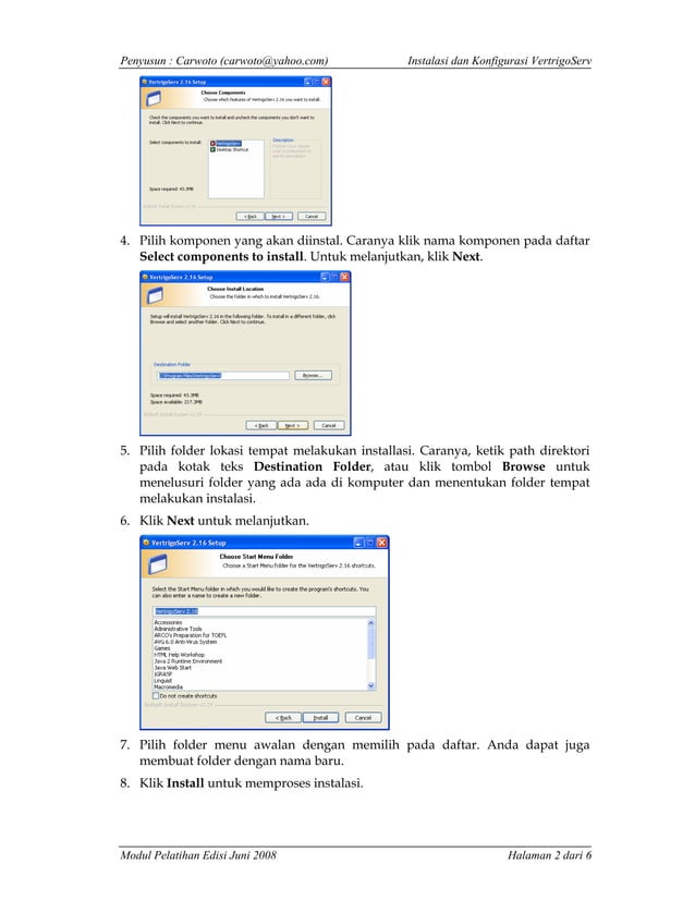 Instalasi dan Konfigurasi Vertrigoserv 2.16