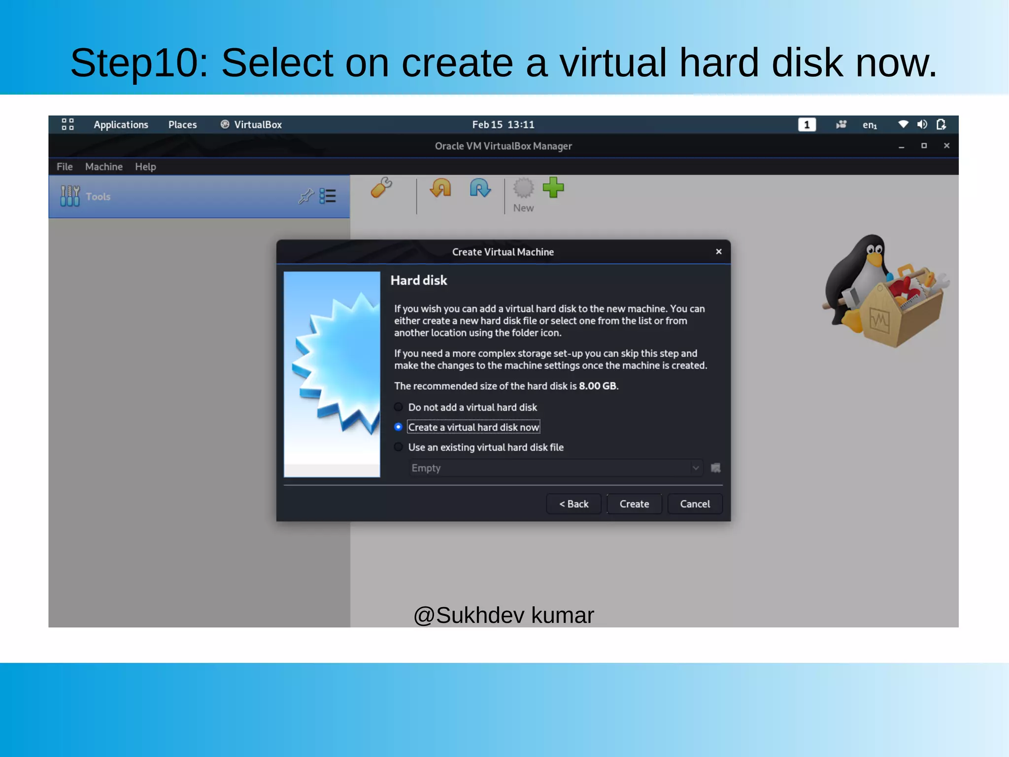 Centos Installtion in Virtual box | PPT