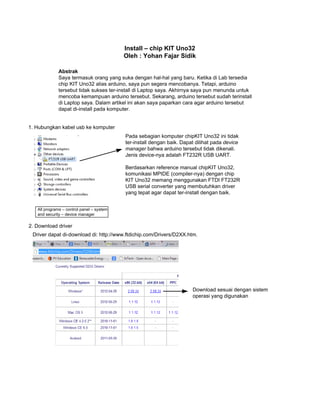 Install chipkit32 | PDF